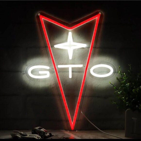 Wall Decor | Gto Neon Led Sign | Poshmark